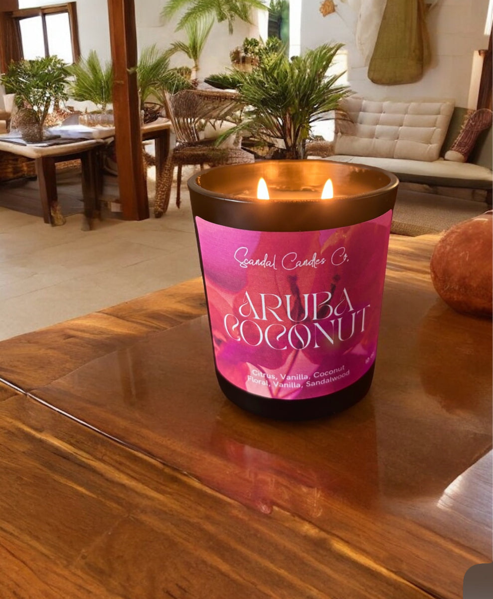 Aruba Coconut – Scandal Candles Co.
