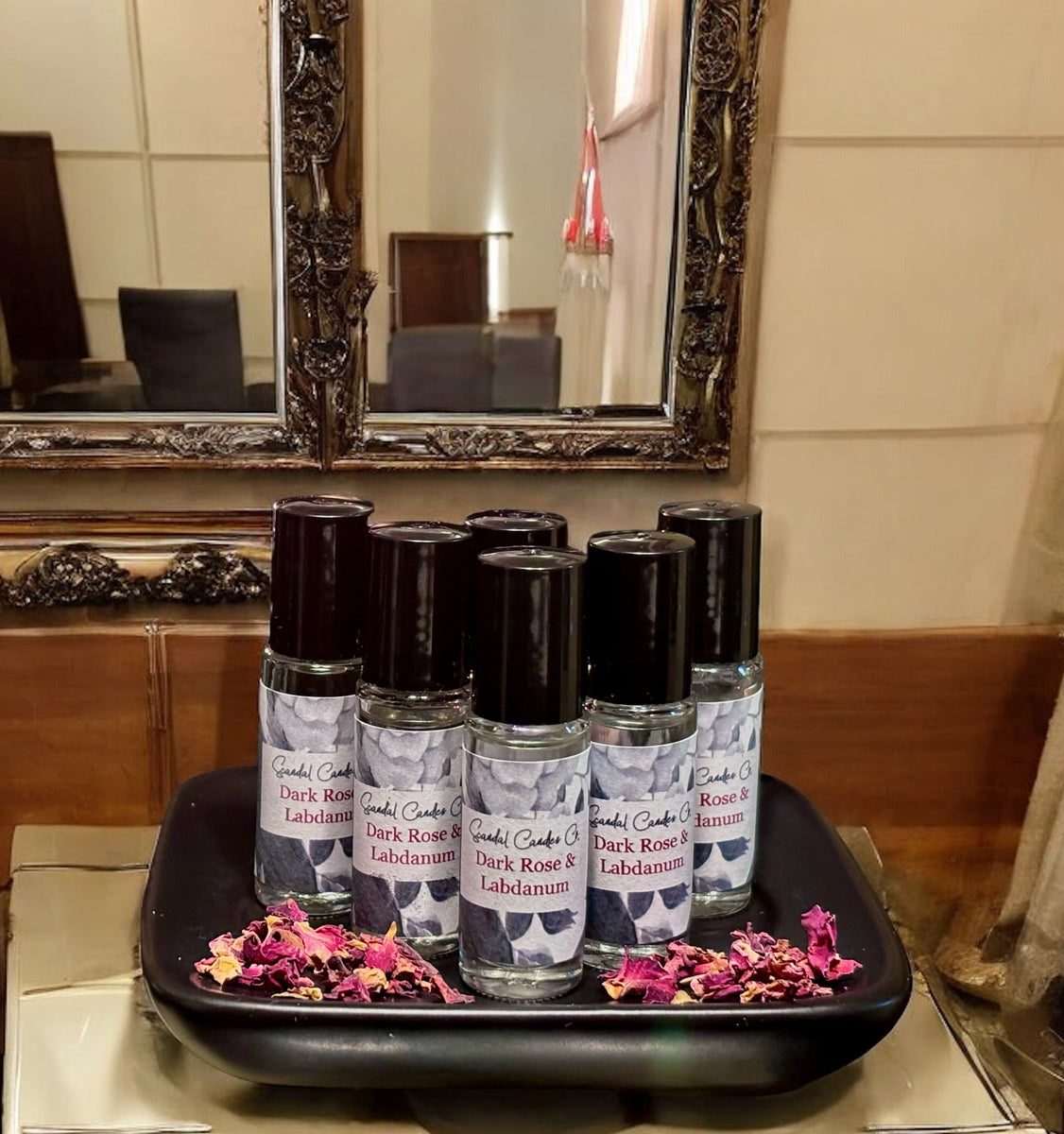 Dark Rose And Labdanum – Scandal Candles Co.